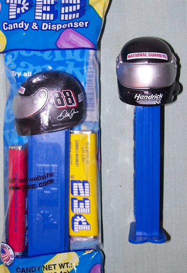 Dale Earnhardt Jr 88 National Guard NASCAR Driver Helmet Pez MIB - $8.00