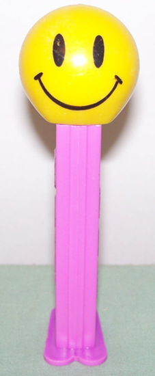 Walmart Smiley Funky Face Pez on Purple Stem - $5.00 : Pez Collectors ...
