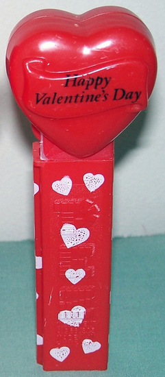 2003 HVD Heart Pez Red printed stem loose - $4.00 : Pez Collectors ...