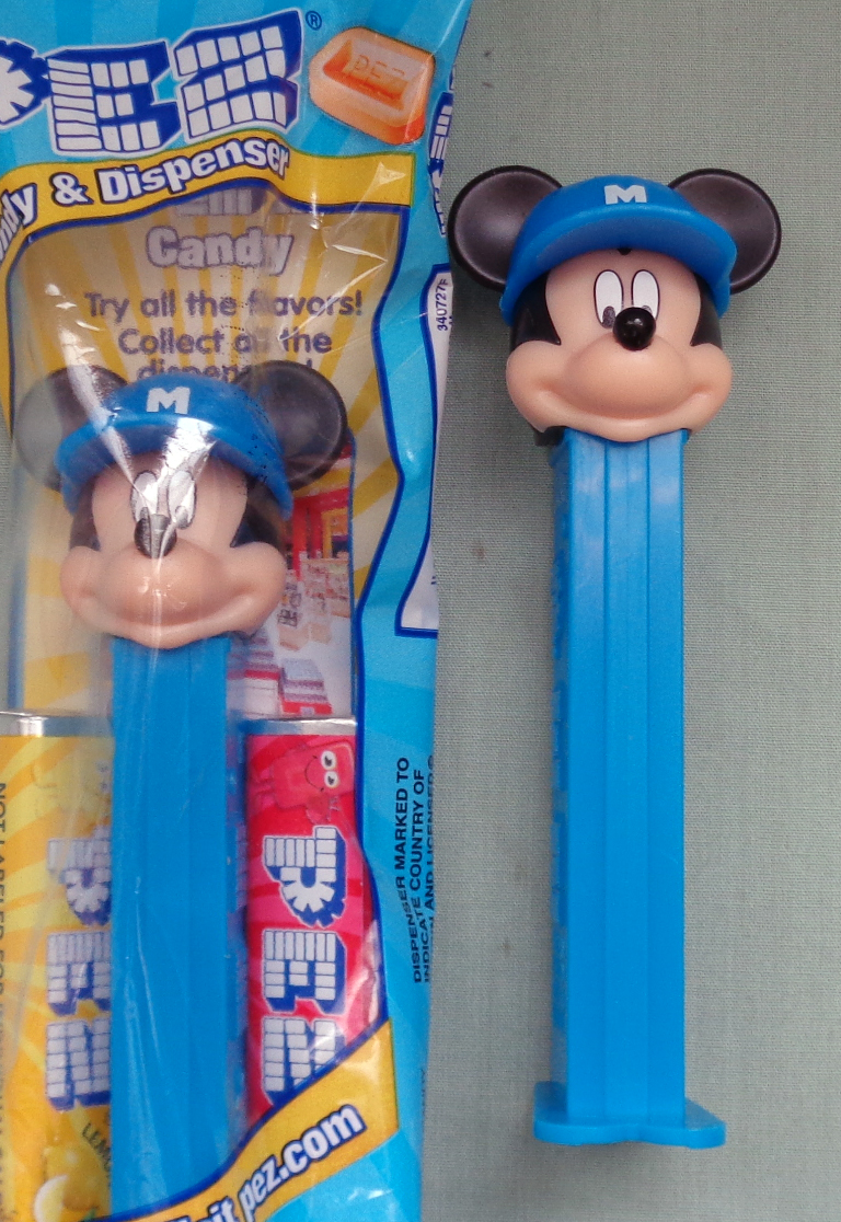 2021 Mickey Mouse Pez with Baseball Cap MIB - $5.00 : Pez Collectors ...