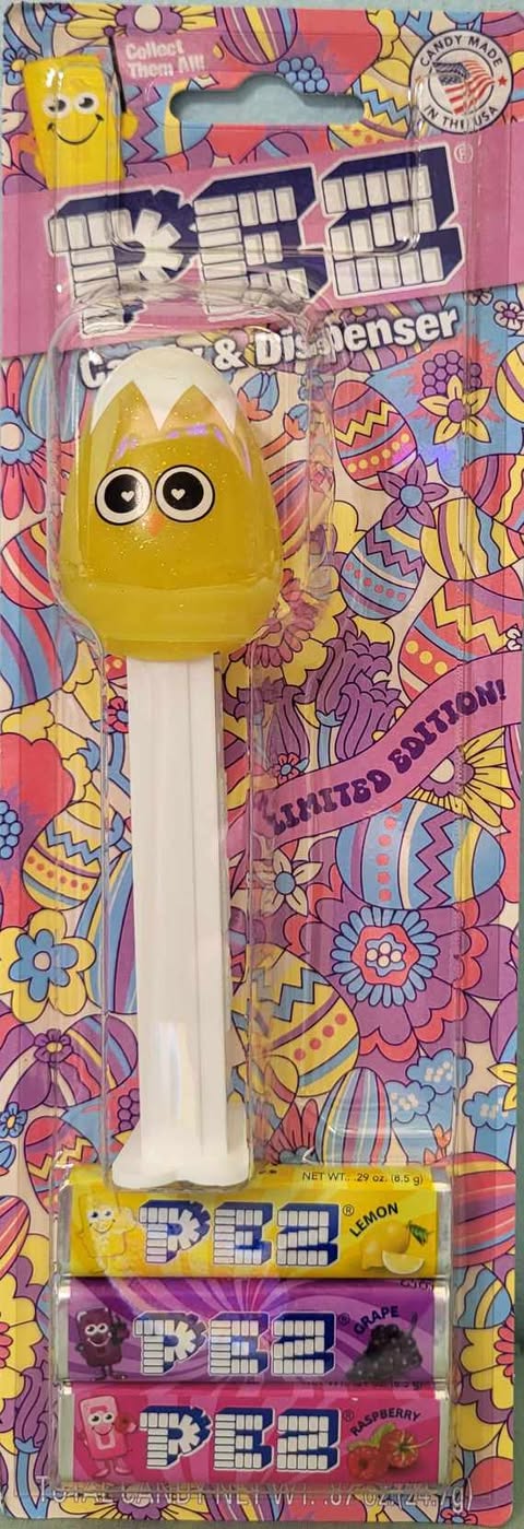 Glitter Crystal Easter Egg Hatching Chick Pez Limited Edition Exclusive ...