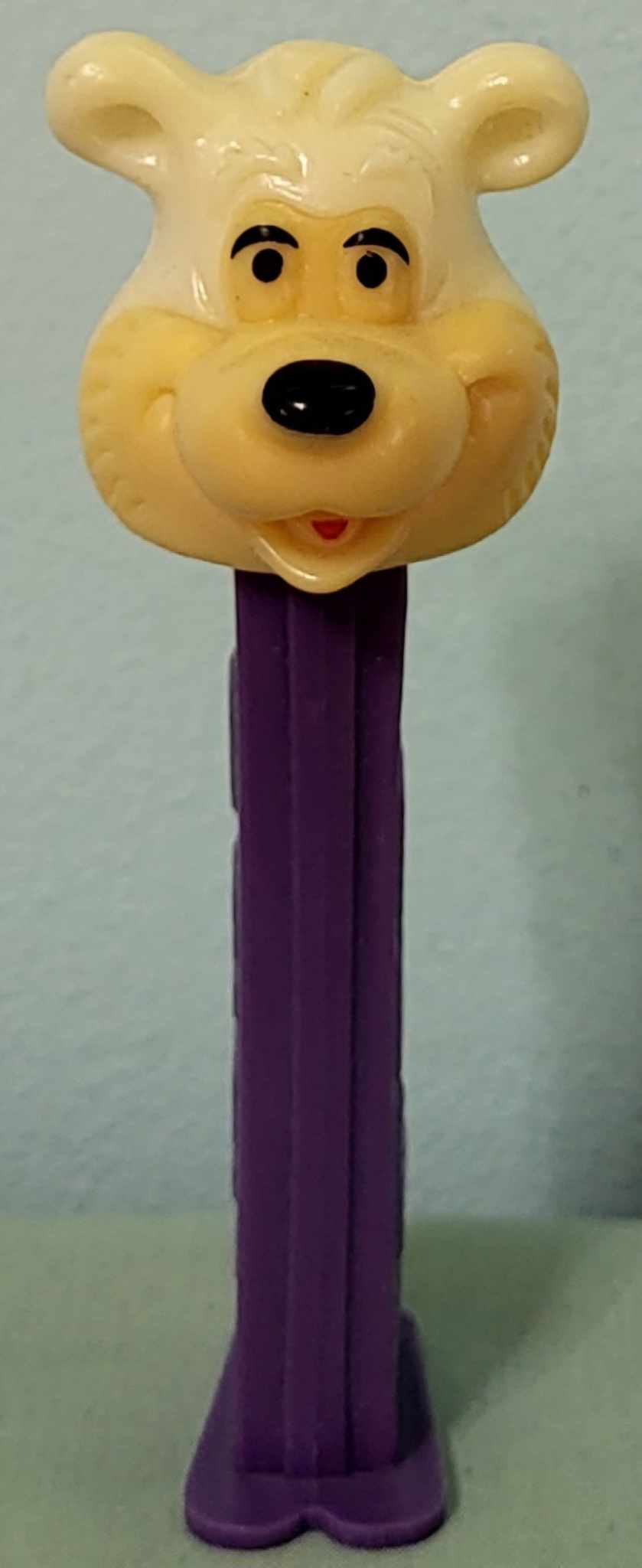 MGM Two Tone Barney Bear Partial Cheeks on Purple No Country Stem Loose ...