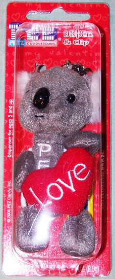 Cuddle Cubs Koala Bear Plush LOVE Pez Petz - $6.00