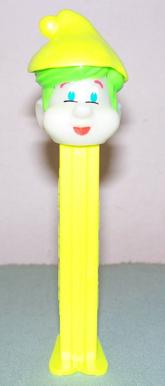 Glow In The Dark Alpine Pez Pal with Green Hair Neon Yellow Stem - $35. ...