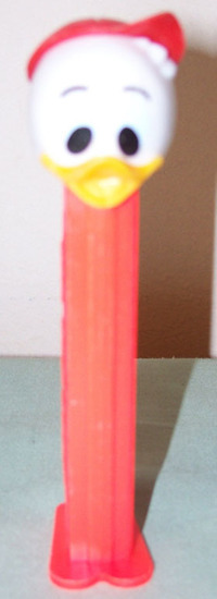 Walt Disney Ducktales Neon Red Duck Nephew Huey Pez - $9.00