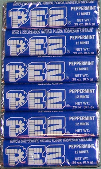 Old Peppermint Pez 6 roll Cello Pack - $6.00 : Pez Collectors Store ...