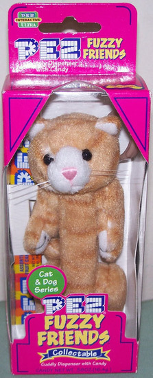 Cat and Dog Series Puff the Cat Pez Plush - $7.00