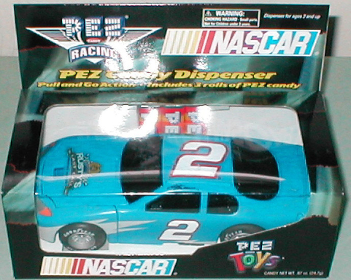 Rusty Wallace Pull n Go Action Nascar Racing Car Pez - $15.00