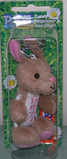 Barnyard Babies Daisy and Grass Brown Bunny Keychain - $6.00 : Pez ...