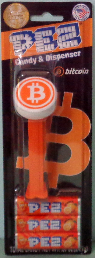 Limited Edition Exclusive Bitcoin Pez Mint on Card - $28.00 : Pez ...