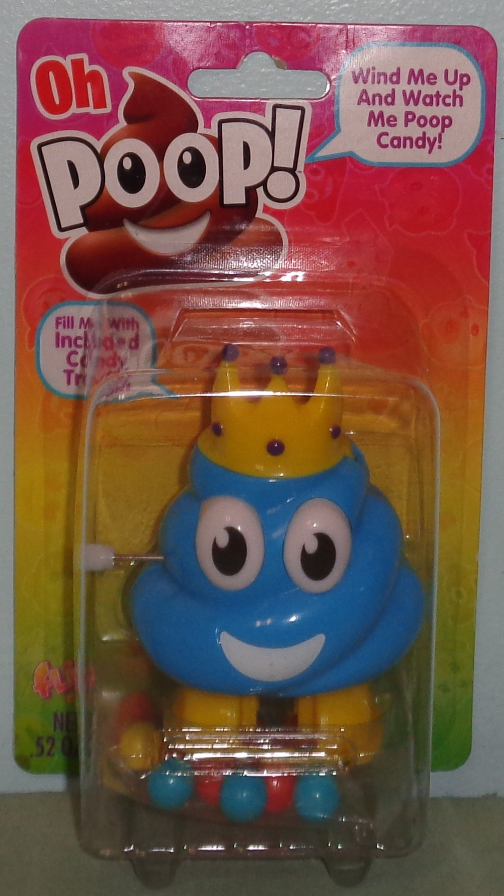 Oh Poop! Blue Poop with Crown Wind-up Walking Pooper MOC - $6.00 : Pez ...