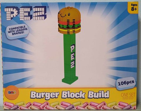 Pez Treats Burger Building Block Set - $10.00 : Pez Collectors Store ...