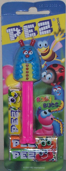 Caterpillar Pez on European Baby Bugz Card - $5.00 : Pez Collectors ...