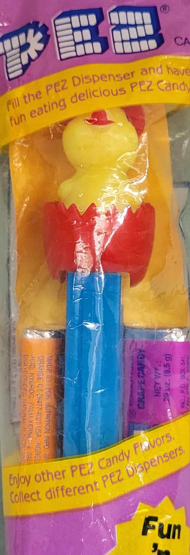 Pez Chick in Egg C in Hard Red Pointy Shell MIB - $6.00 : Pez ...