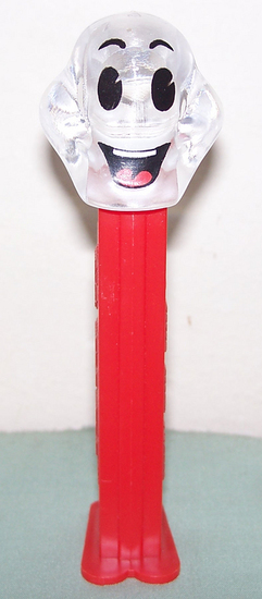Colorless Crystal Happy Henry Pez on Red Stem Loose - $20.00 : Pez ...