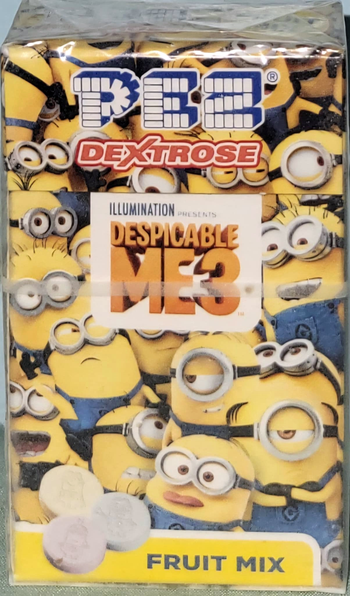 Despicable Me 3 Pez Dextrose Fruit Mix 30g Box - $6.00 : Pez Collectors Store, The Ultimate Pez ...