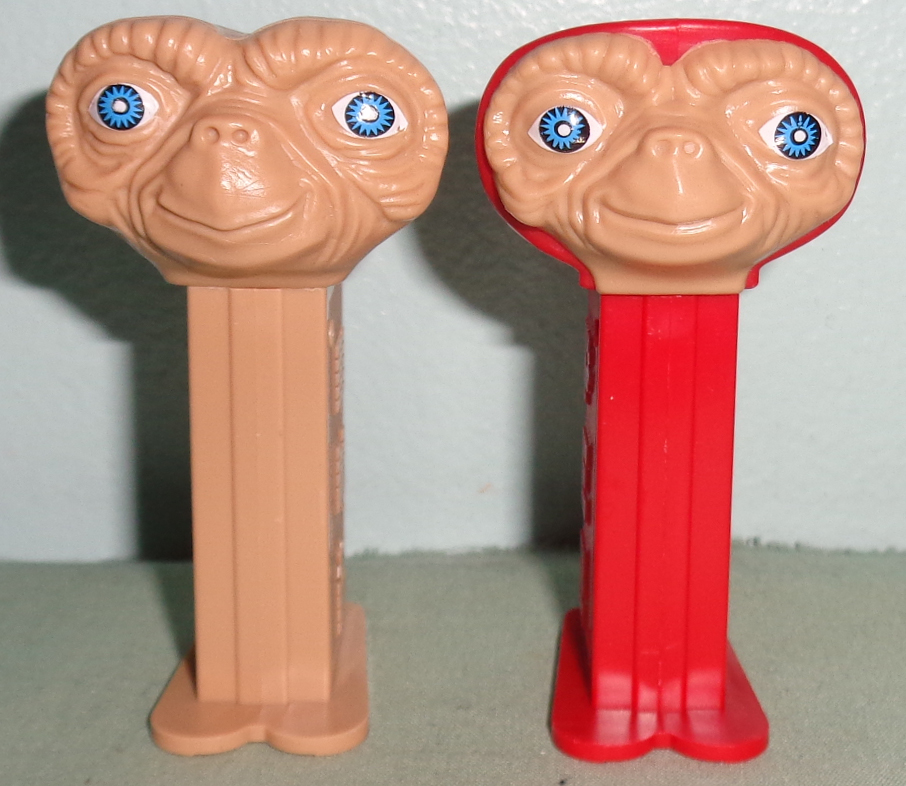 Mini ET ExtraTerrestrial Pez - Brown and Red Hooded Loose - $8.00 : Pez Collectors Store, The ...