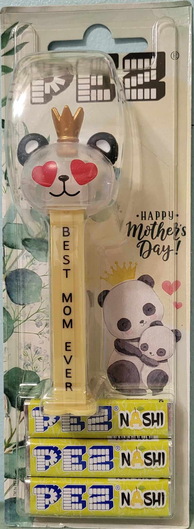 European Crystal Panda Best Mom Ever Mother's Day Exclusive Pez MOC ...