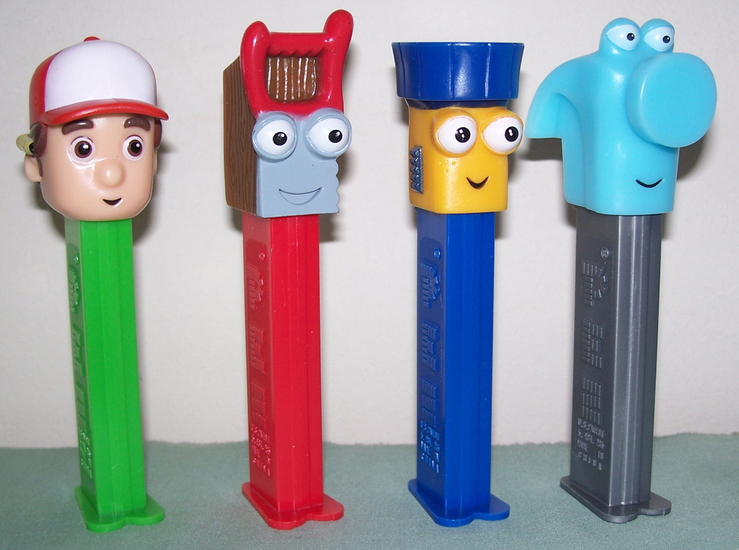 Handy Manny Set of 4 Pez Dispensers Loose - $15.00 : Pez Collectors ...
