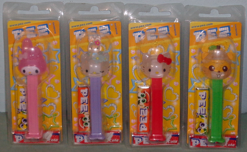 Original Cloudy Crystal Hello Kitty Pez Set on Japanese Blister - $120.00 : Pez Collectors Store ...