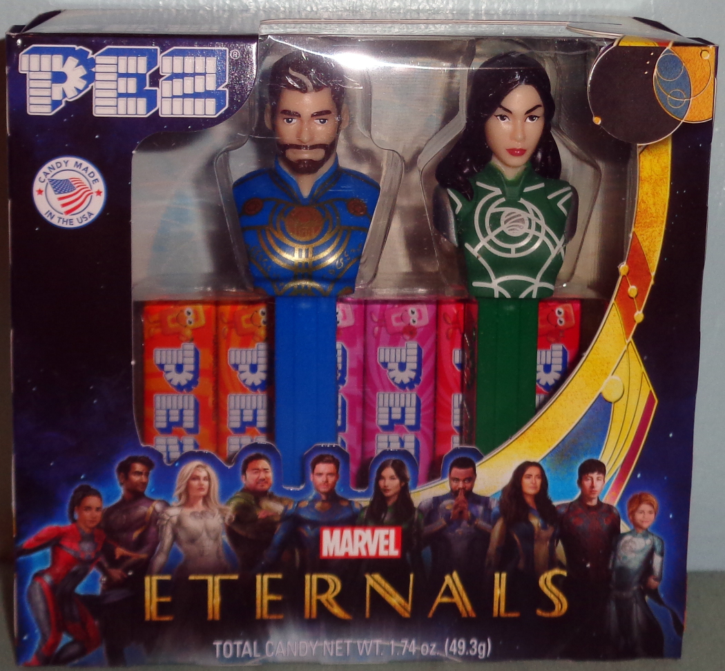 Marvel Eternals Ikaris and Sersi Pez Twin Pack - $6.00 : Pez Collectors ...