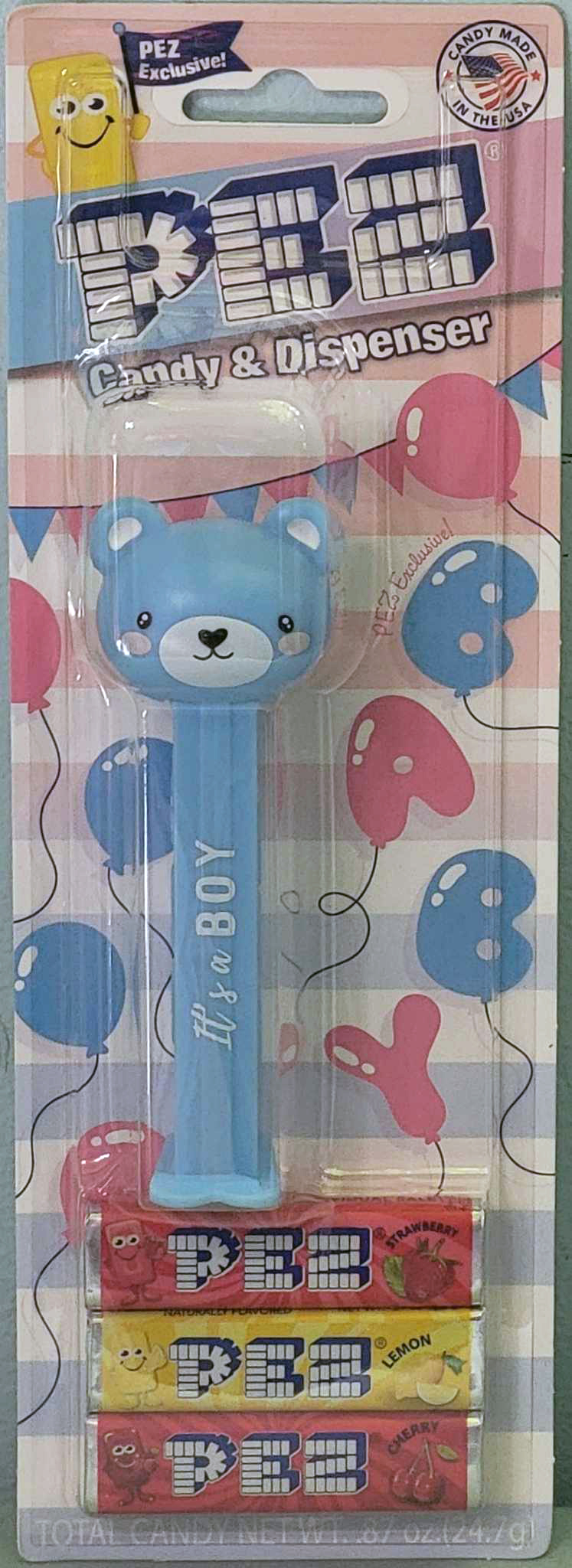 It's a BOY Blue Panda Pez for Baby Shower, Gender Reveal or Birth ...