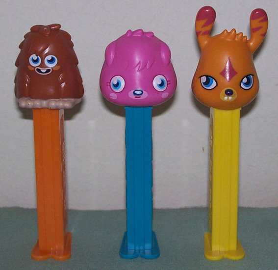 Moshi Monster Furi, Poppet and Katsuma European Pez Set - $24.00