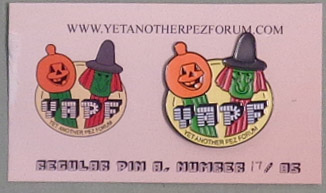YAPF Regular Pin A number 17 of 85 - $10.00 : Pez Collectors Store, The ...
