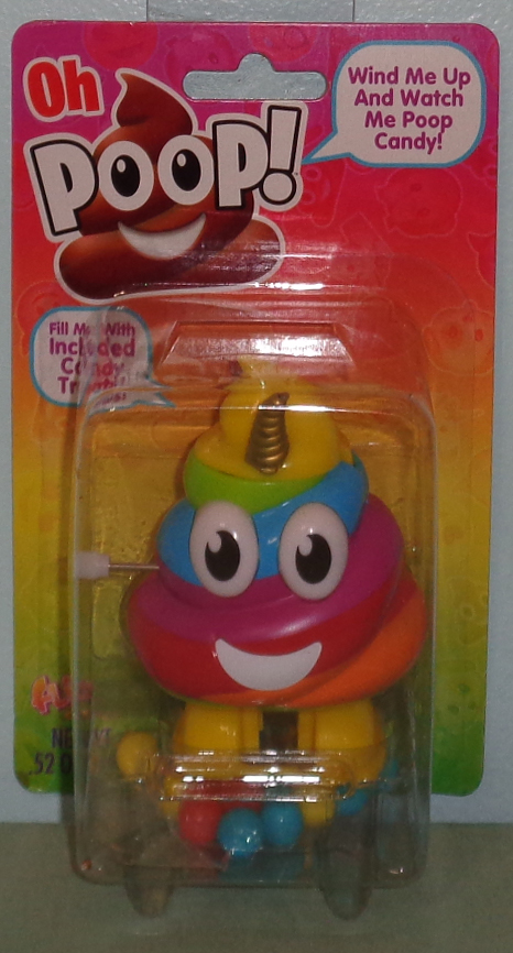 Oh Poop! Rainbow Poop Unicorn Wind-up Walking Pooper MOC - $6.00 : Pez ...