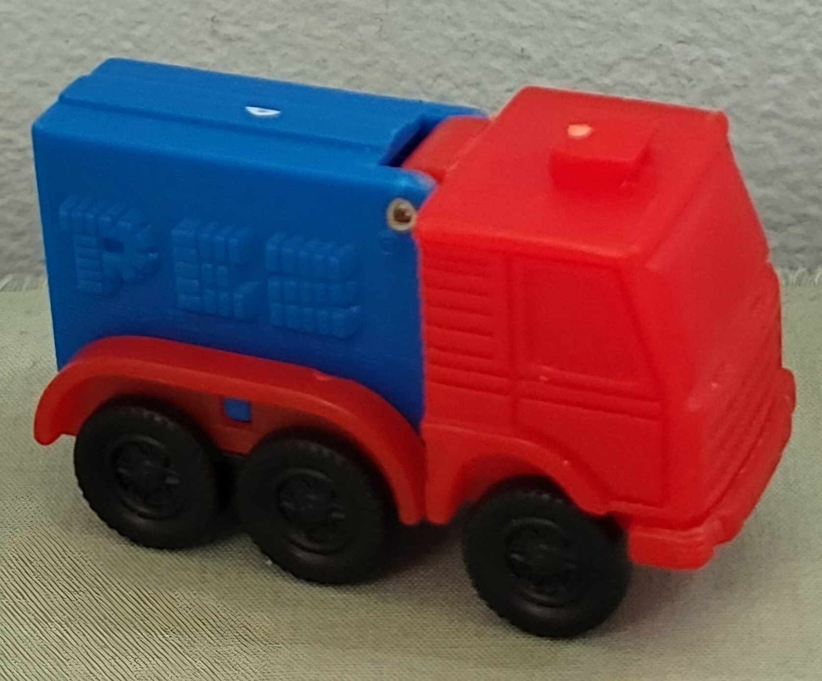 Pez Party Favor Mini Truck Red Cab Blue Trailer Stem Loose - $6.00 ...