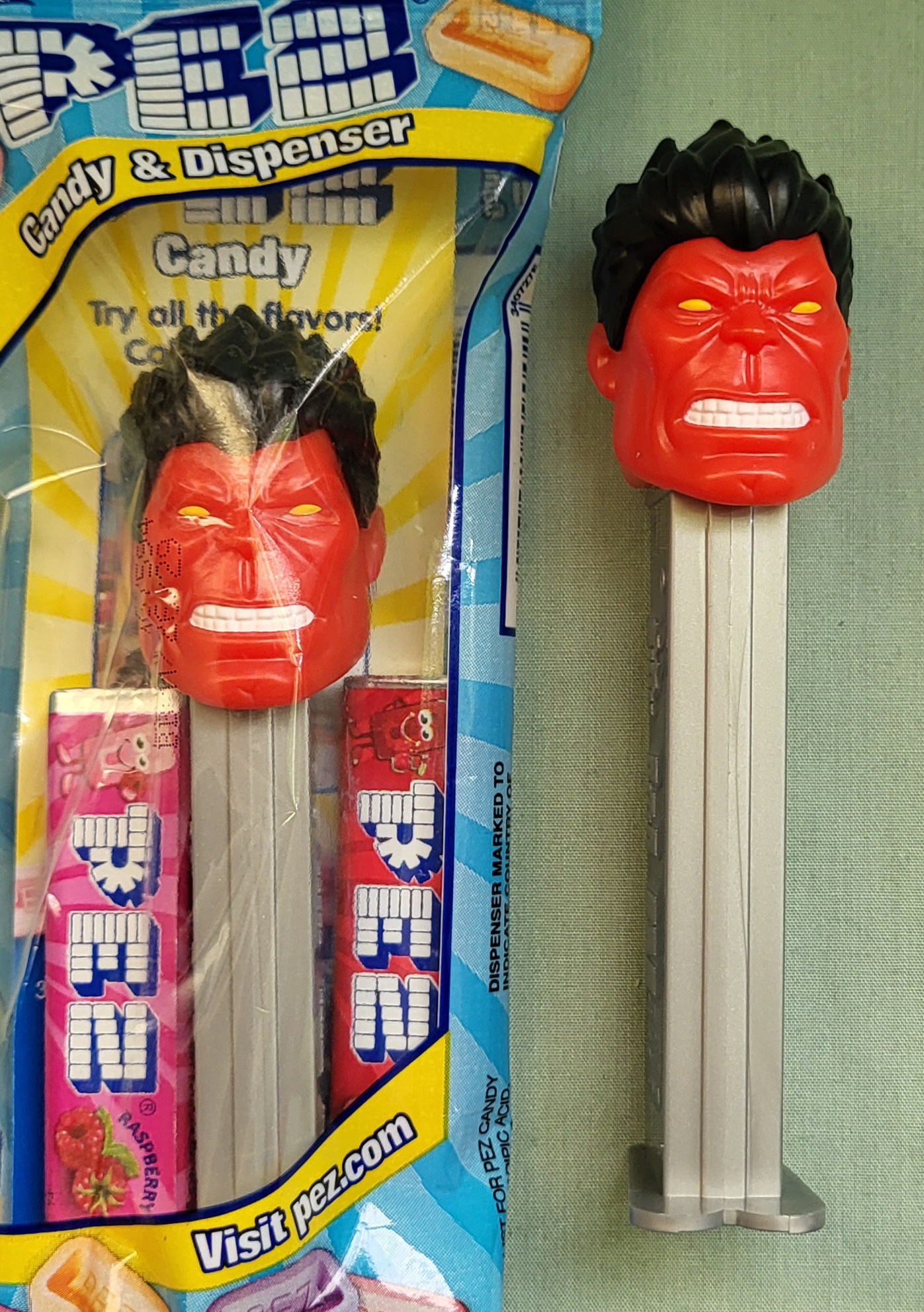 Red Hulk Pez from Brave New World MIB - $6.00 : Pez Collectors Store ...