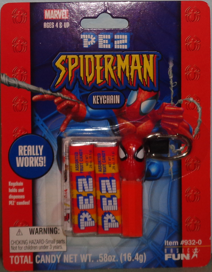 Retired Marvel Comics Spiderman Pez Keychain - $20.00 : Pez Collectors ...