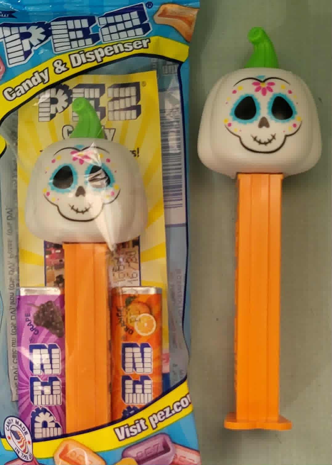 Dia de los Muertos Sugar Skull Pumpkin Pez MIB - $5.00 : Pez Collectors ...