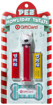 Target Bullseye Spot the Dog Pez with Gift Card mint on card - $12.00
