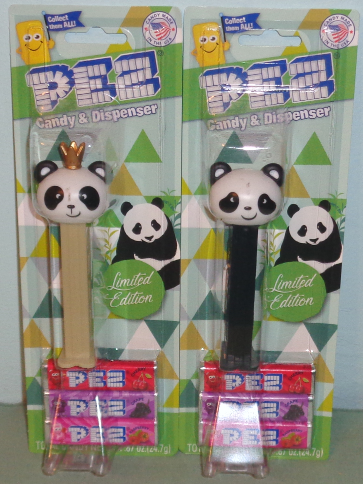 2020 Limited Edition Panda Pez Pair Mint on Card - $20.00 : Pez ...