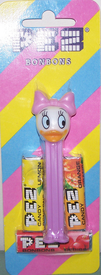 Webby Pez on European purple Stem Mint on Striped Card - $7.00 : Pez ...